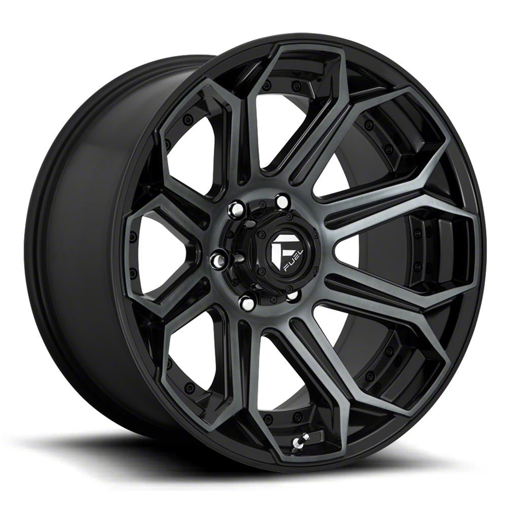 Fuel Wheels Tundra Siege Gloss Machined Double Dark Tint 6-Lug Wheel ...