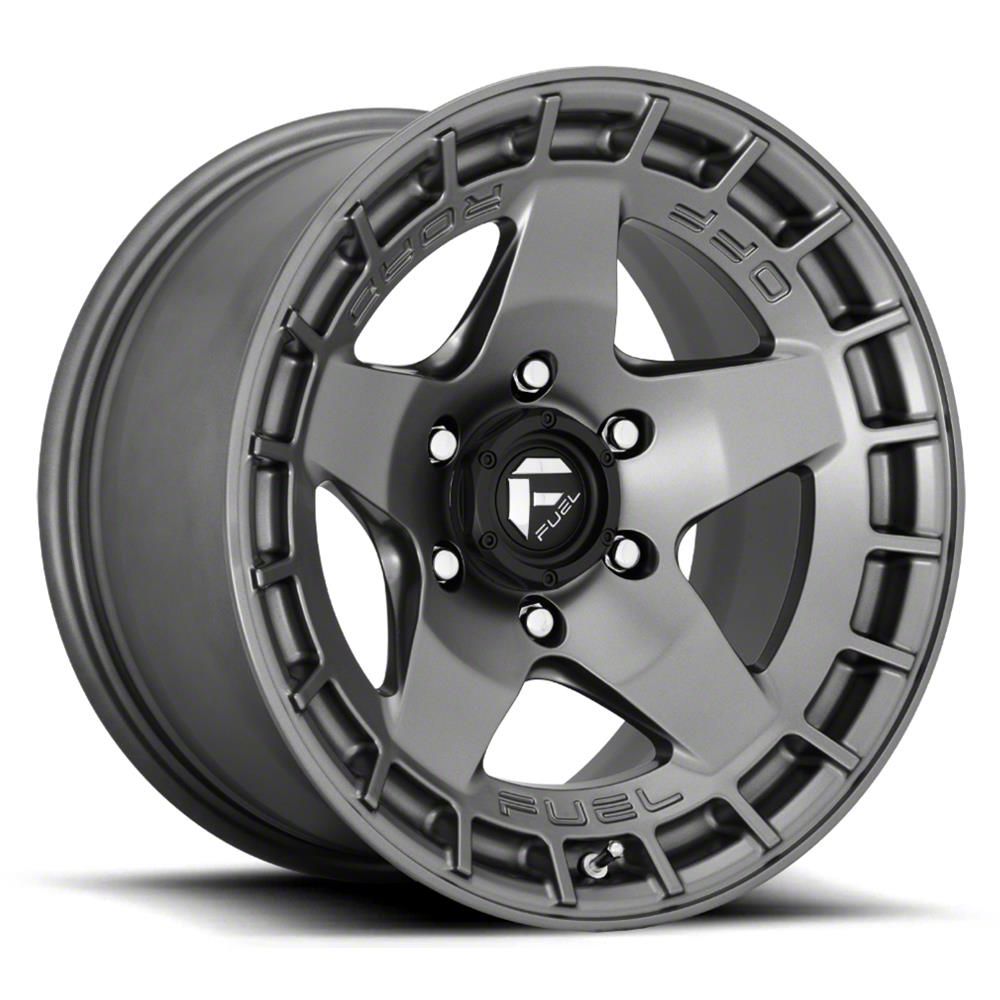 Fuel Wheels Toyota 4-Runner Warp Matte Gunmetal 6-Lug Wheel; 20x9; 1mm ...