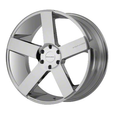 KMC Tundra MC5 Chrome 6-Lug Wheel; 22x9; 15mm Offset KM69022968215 (22 ...