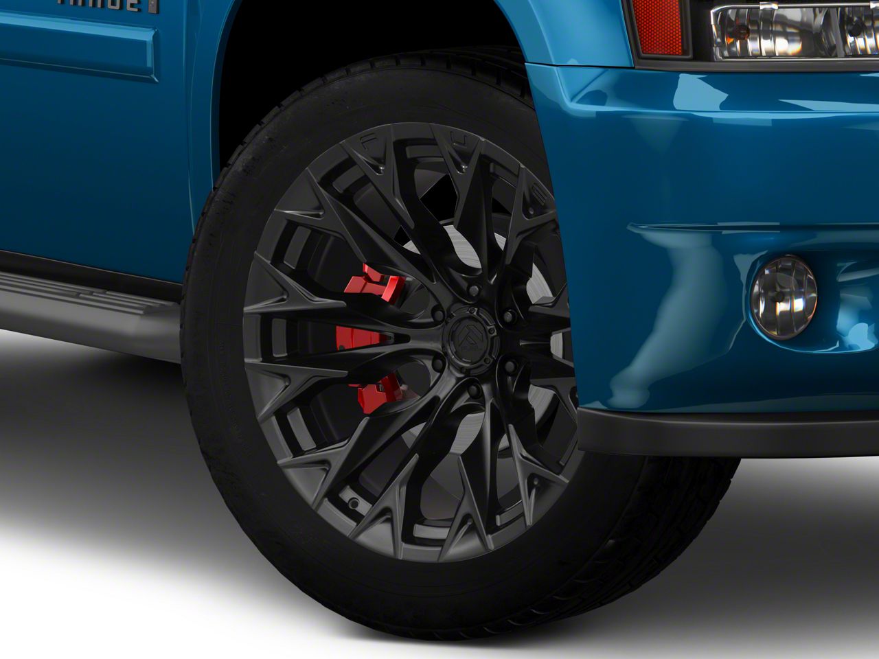 Fuel Wheels Toyota 4-Runner Flame Blackout 6-Lug Wheel; 22x12; -44mm ...