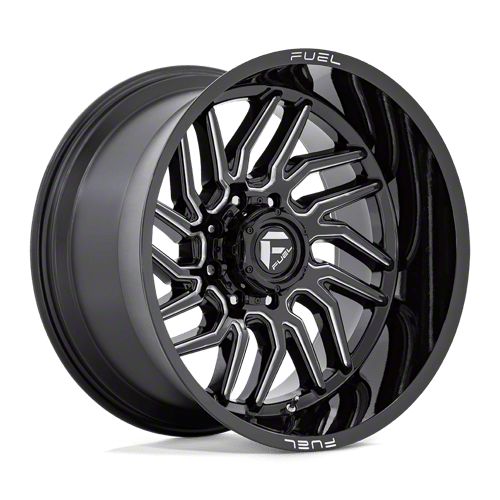 Fuel Wheels Toyota 4-Runner Hurricane Gloss Black Milled 6-Lug Wheel ...