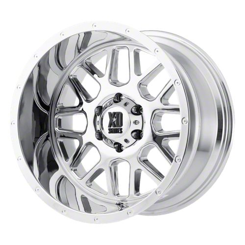 XD Toyota 4-Runner Grenade Chrome 6-Lug Wheel; 20x9; 18mm Offset ...