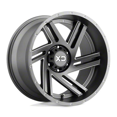 XD Toyota 4-Runner Swipe Satin Gray Milled 6-Lug Wheel; 20x9; 18mm ...