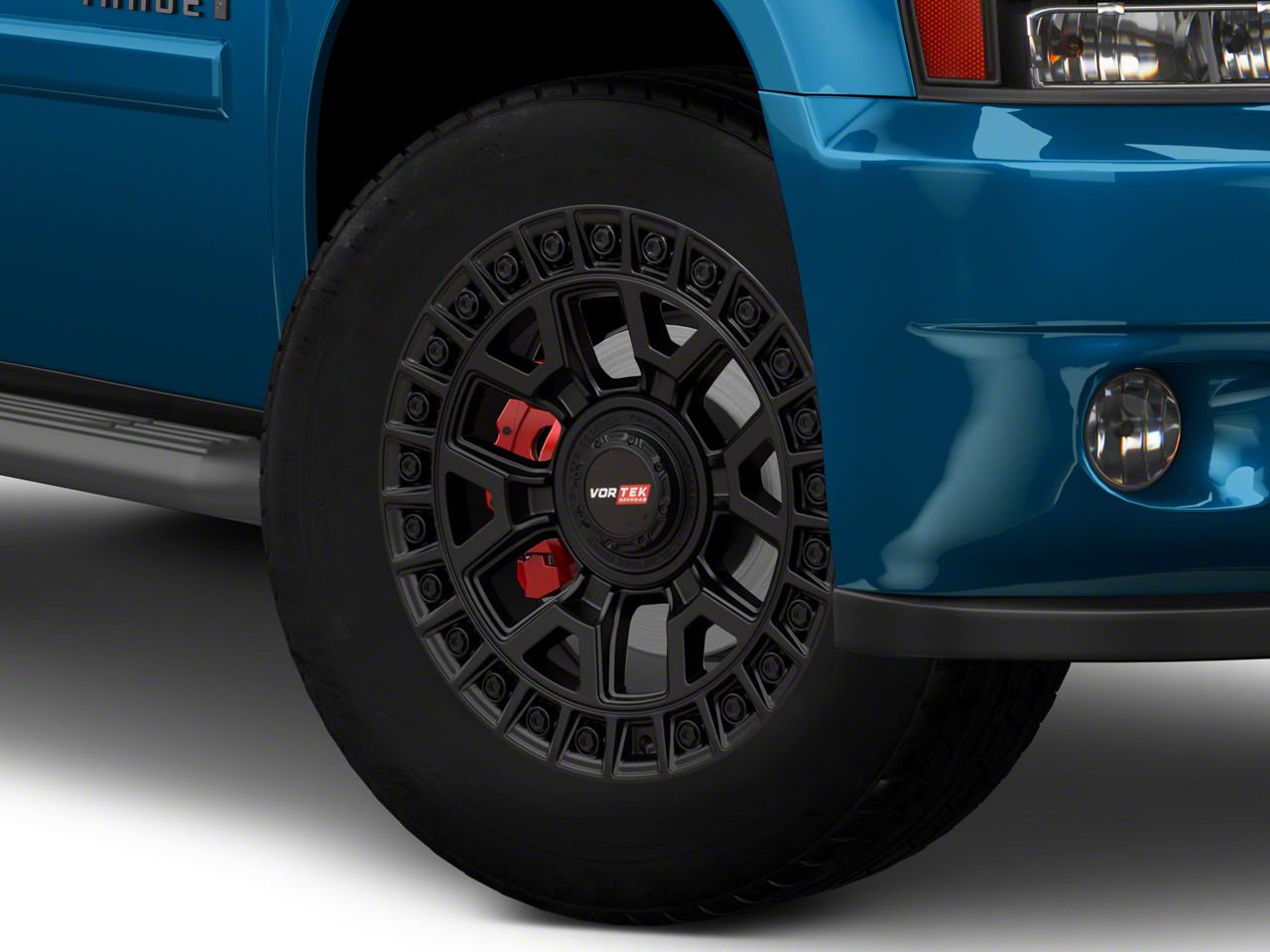 Vortek Off-Road Bronco VRD-704 Matte Black 6-Lug Wheel; 20x9.5; -12mm ...