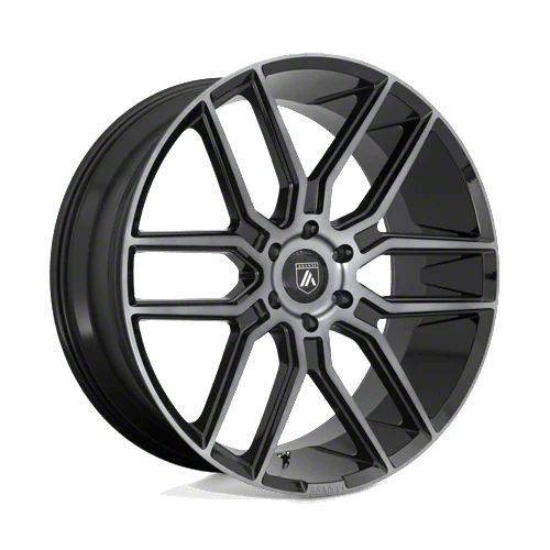 Asanti Toyota 4-Runner Baron Gloss Black with Gray Tint 6-Lug Wheel ...