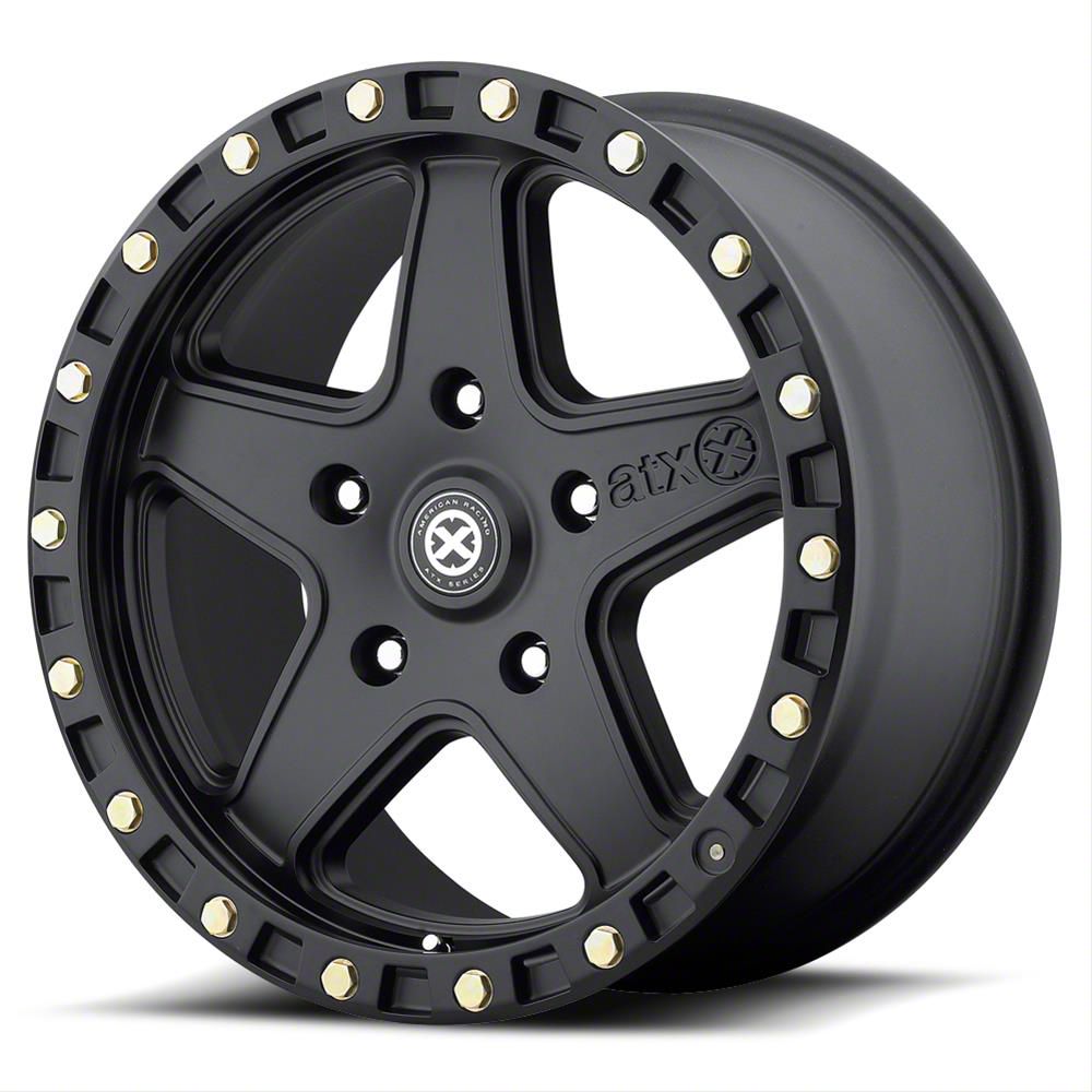 ATX Series Titan Ravine Textured Black 6-Lug Wheel; 20x10; -24mm Offset ...