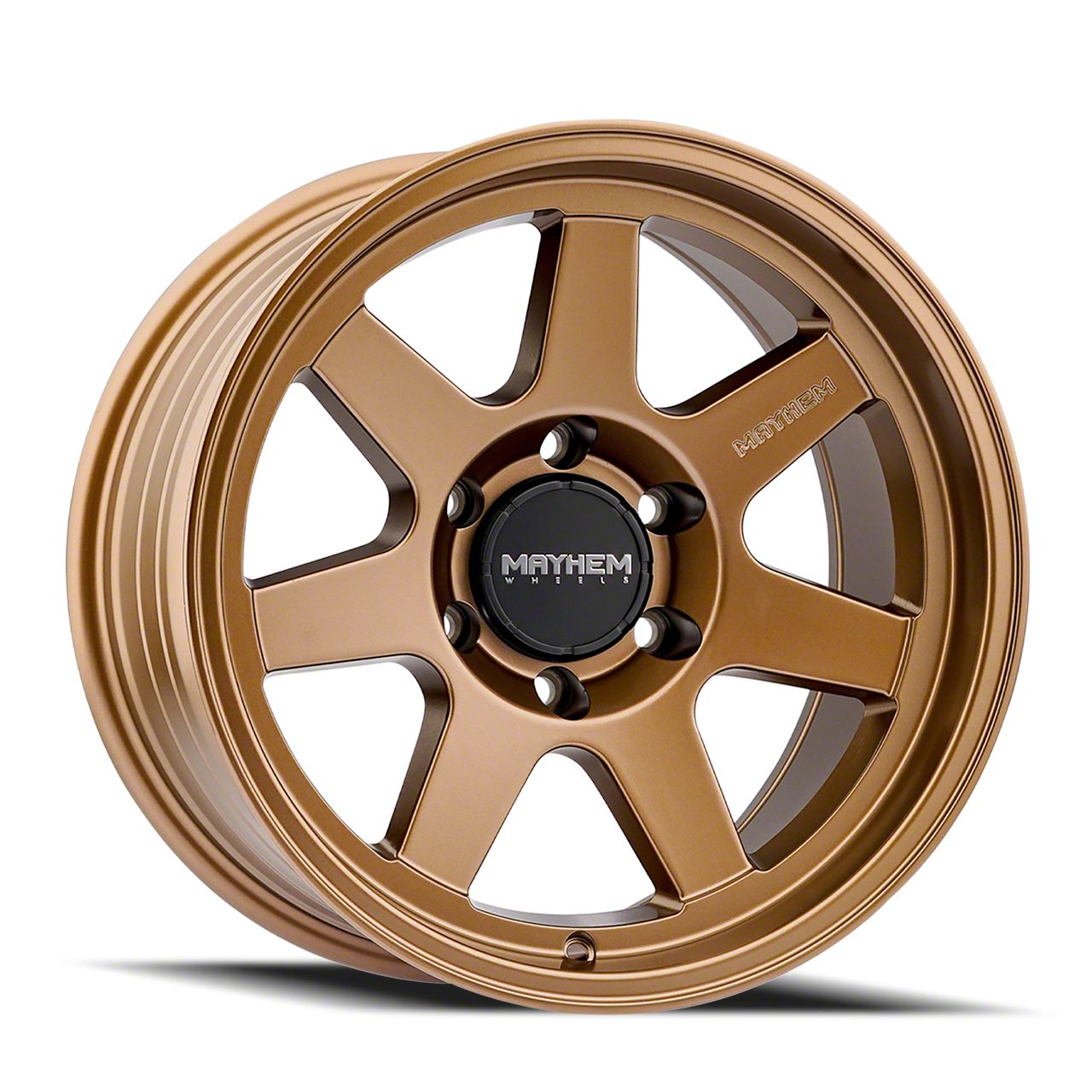 Mayhem Wheels Toyota 4-Runner Convoy Satin Bronze 6-Lug Wheel; 17x9 ...