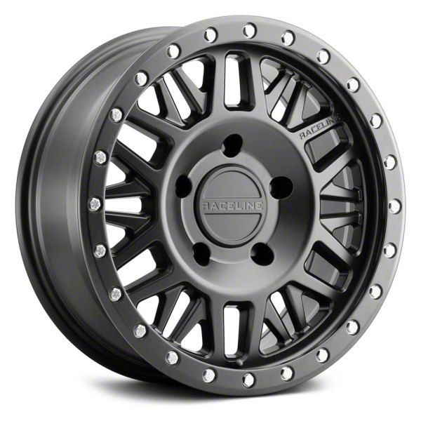 Raceline Toyota 4-Runner Ryno Satin Black 6-Lug Wheel; 18x9; 18mm ...