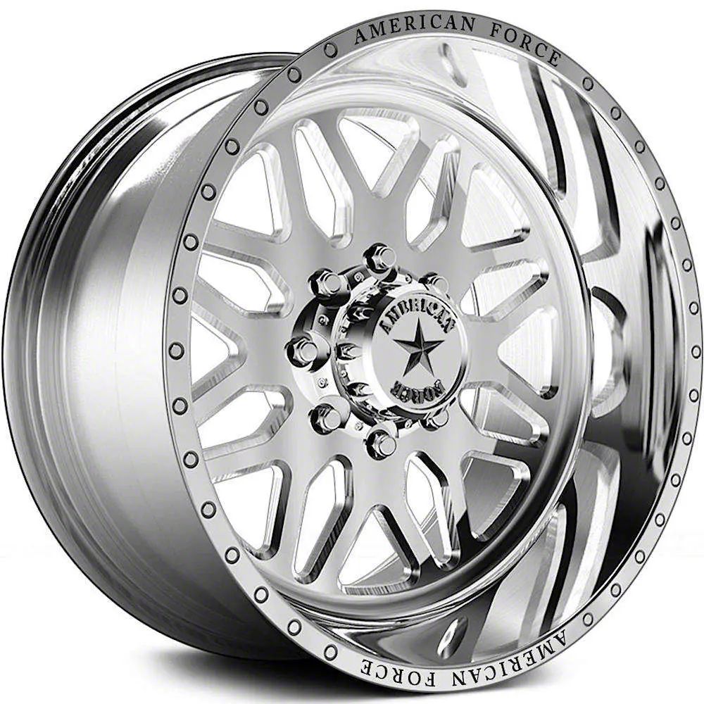 American Force Toyota 4-Runner B02 Trax SS Polished 6-Lug Wheel; 20x9 ...