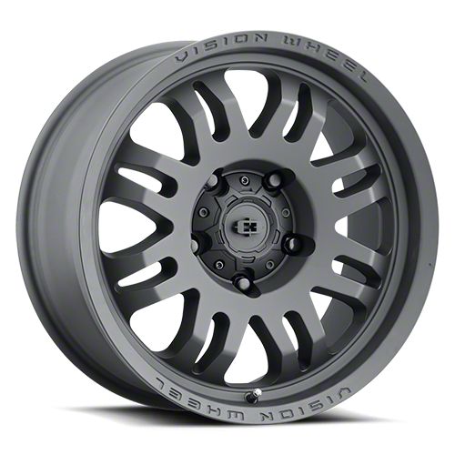 Vision Wheel Titan Inferno Satin Black 6-Lug Wheel; 20x9; 12mm Offset ...