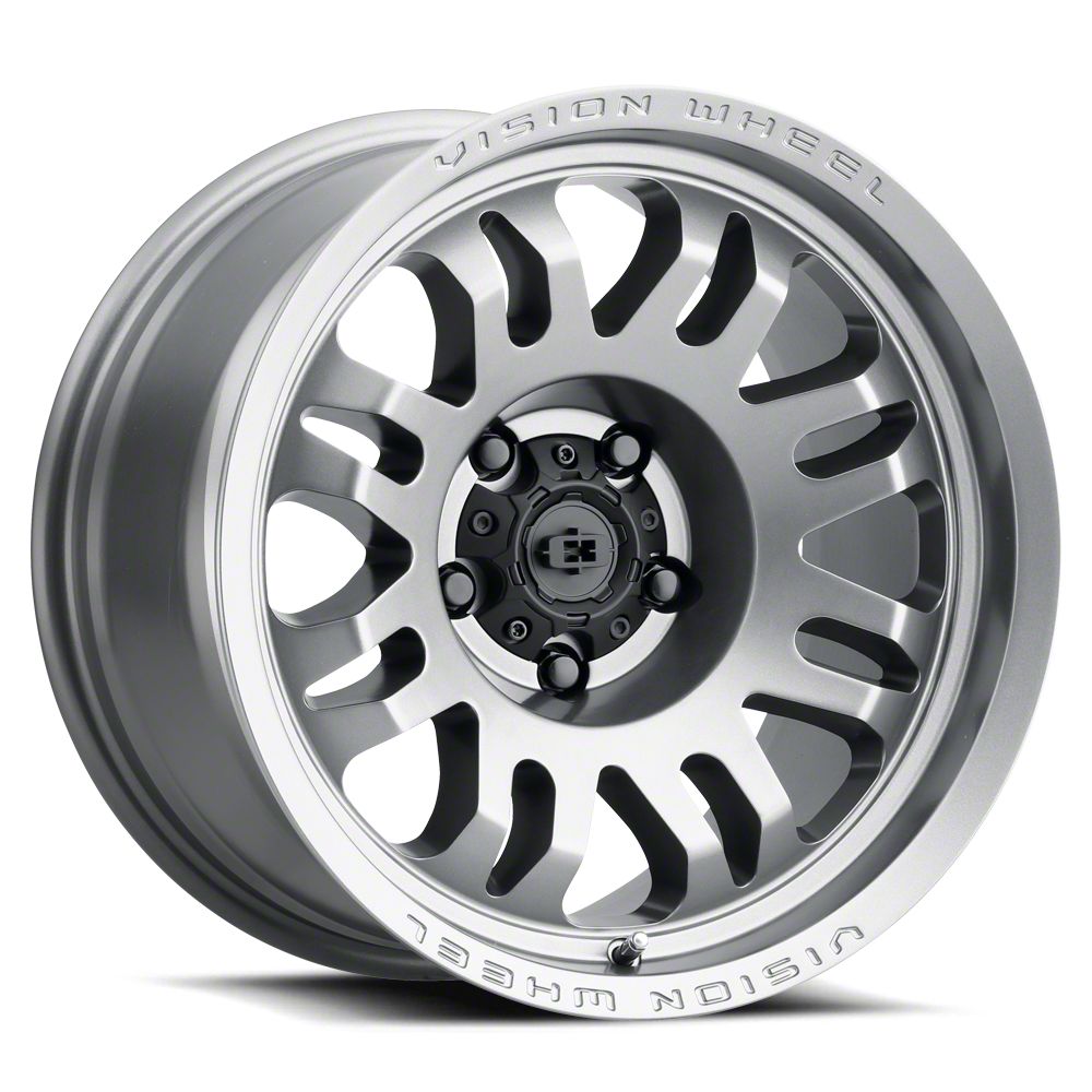 Vision Wheel Tacoma Inferno Satin Grey 6-Lug Wheel; 18x9; 12mm Offset ...