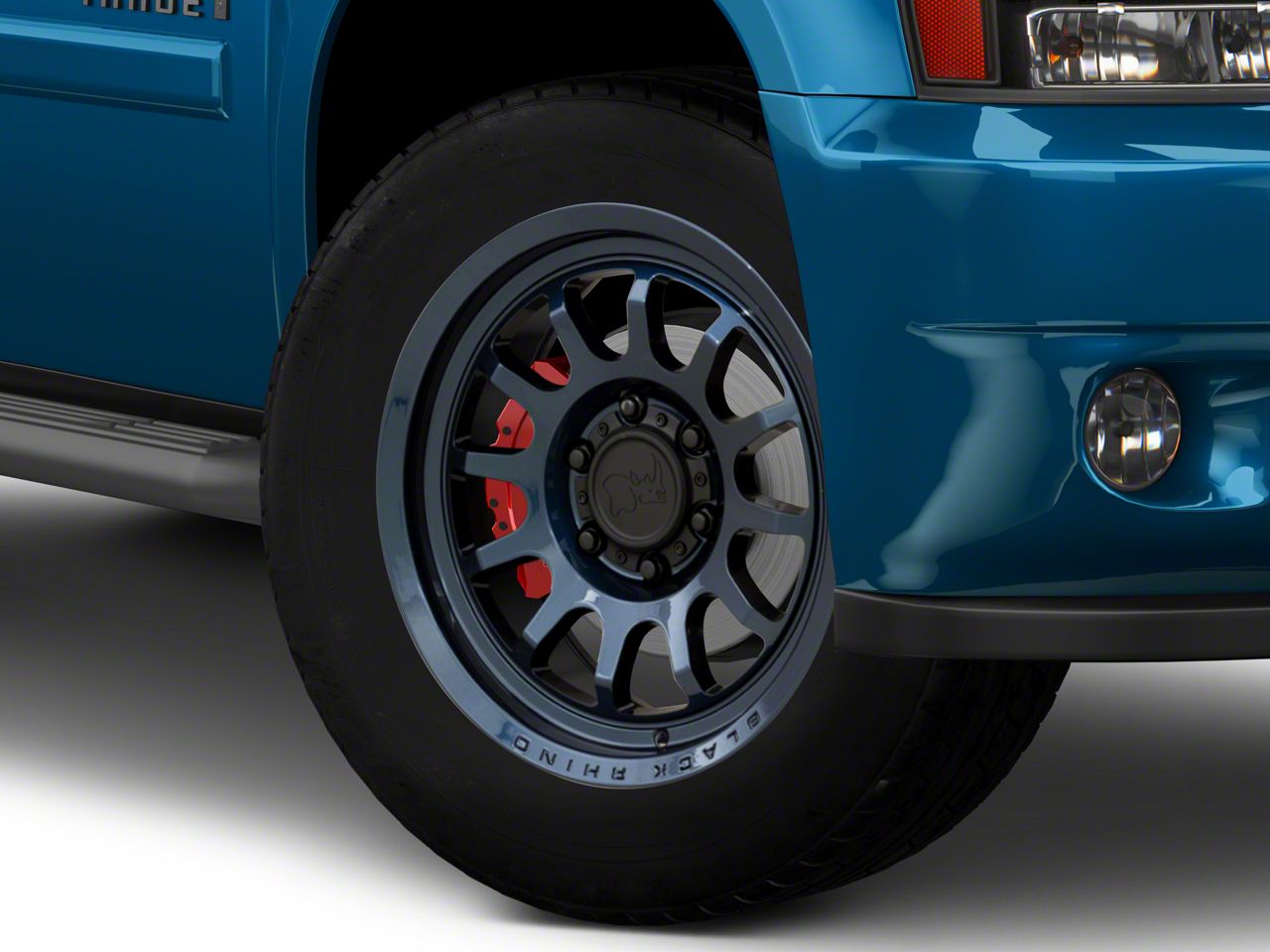 Black Rhino Tundra Rapid Midnight Blue 6-Lug Wheel; 20x9; 12mm Offset ...