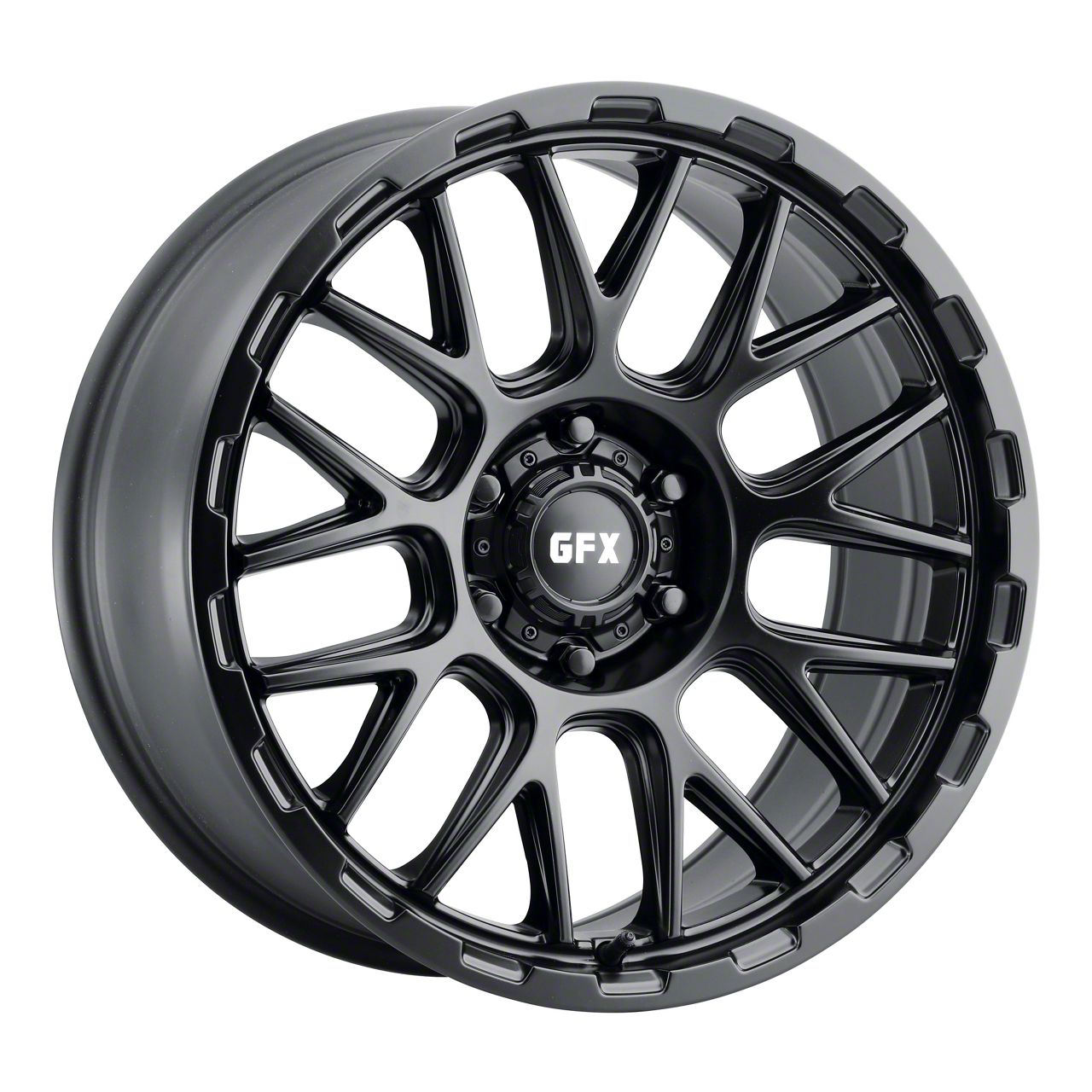 G-FX Tundra TM7 Matte Black 6-Lug Wheel; 20x9; 12mm Offset TM7 290-6139 ...