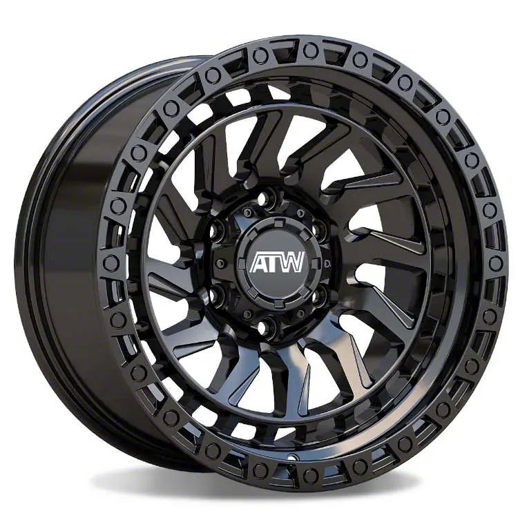 ATW Off-Road Wheels Titan XD Culebra All Satin Black 6-Lug Wheel; 20x9 ...