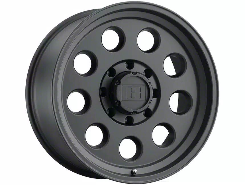 Level 8 Wheels Tundra Hauler Matte Black 6-Lug Wheel; 20x9; 0mm Offset ...