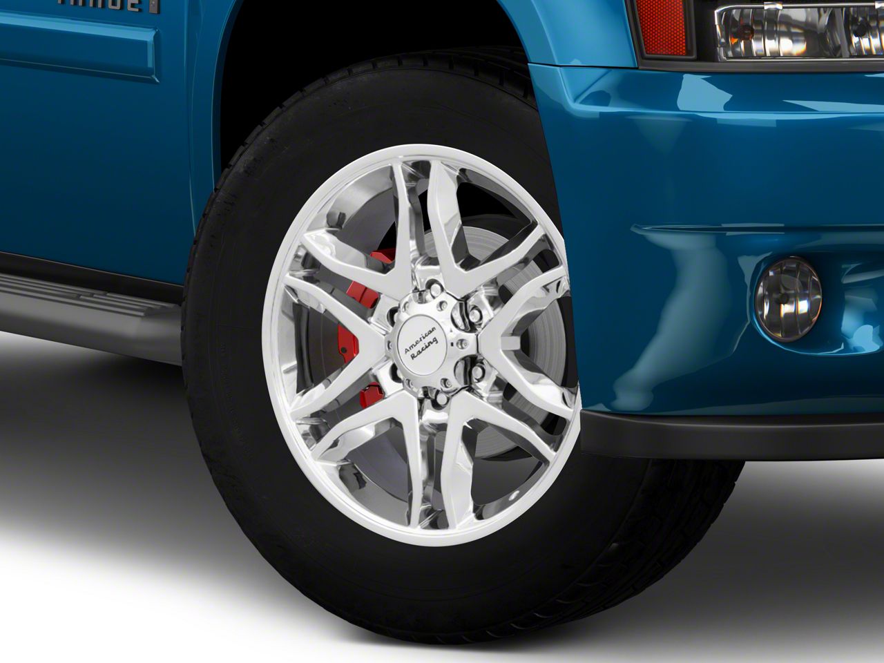 American Racing Titan Mainline Chrome 6-Lug Wheel; 20x8.5; 35mm Offset ...