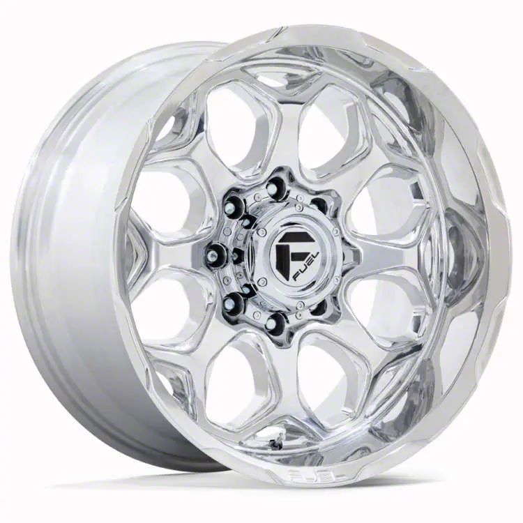 Fuel Wheels Toyota 4-Runner Scepter Polished Milled 6-Lug Wheel; 22x10 ...
