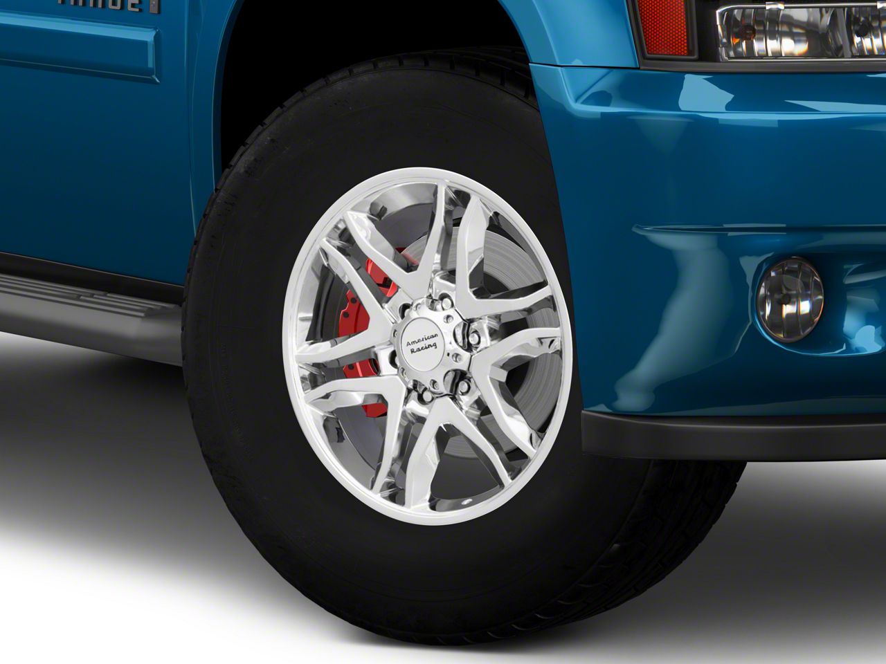 American Racing Titan XD Mainline Chrome 6-Lug Wheel; 18x8.5; 30mm ...