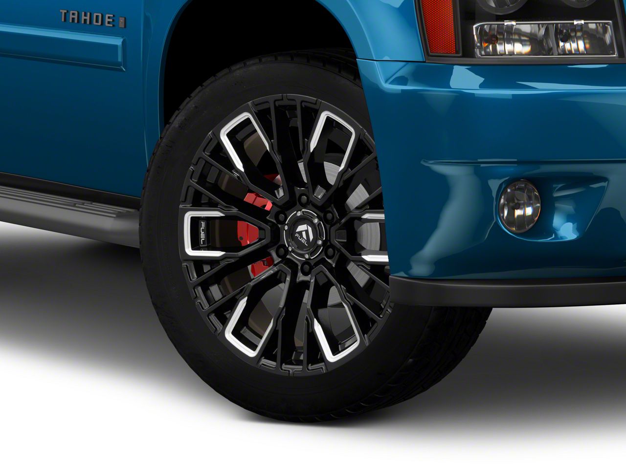Fuel Wheels Toyota 4-Runner Rebar Gloss Black Milled 6-Lug Wheel; 22x12 ...