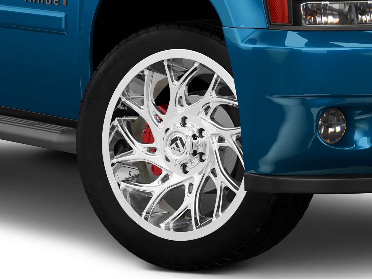 Fuel Wheels Toyota 4-Runner Runner Chrome 6-Lug Wheel; 22x12; -44mm ...