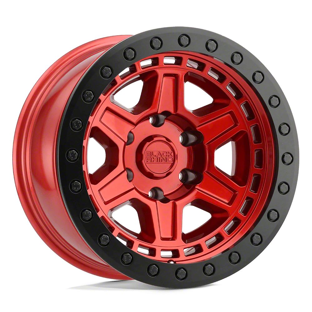 Black Rhino Toyota 4-Runner Reno Candy Red with Black Ring and Bolts 6 ...