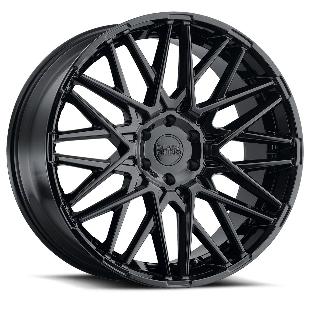 Black Rhino Titan XD Morocco Gloss Black 6-Lug Wheel; 24x10; 25mm ...