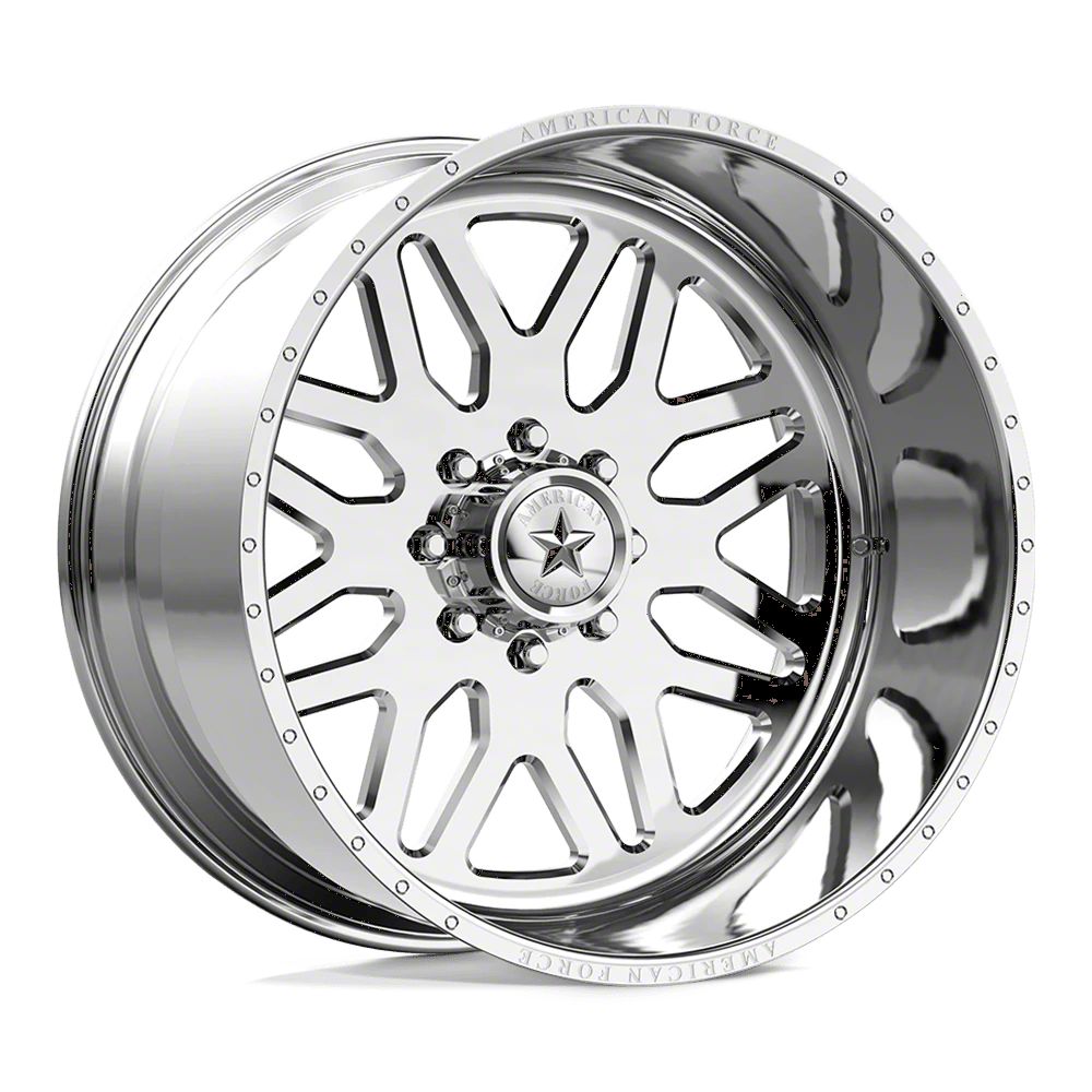American Force Titan B02 Trax SS Polished 6-Lug Wheel; 22x14; -73mm ...