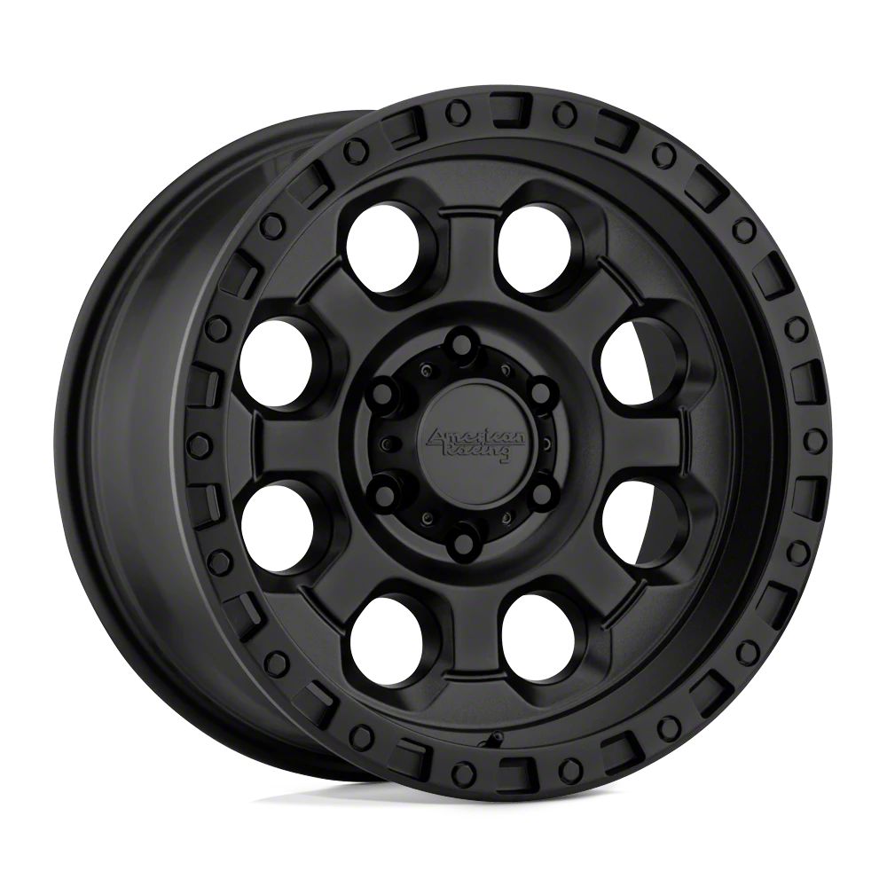 American Racing Titan XD AR201 Cast Iron Black 6-Lug Wheel; 18x9; 40mm ...