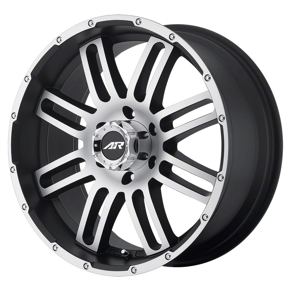 American Racing Toyota 4-Runner AR901 Satin Black Machined 6-Lug Wheel ...