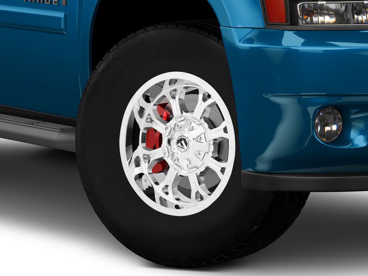 Fuel Wheels Toyota 4-Runner Krank Chrome 6-Lug Wheel; 17x9; 20mm Offset ...