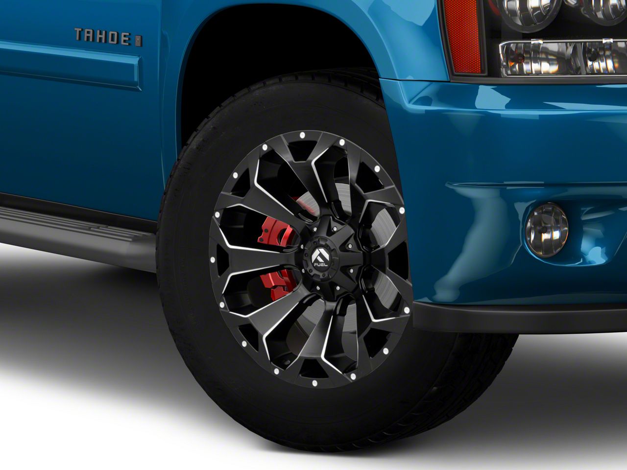 Fuel Wheels Tundra Assault Matte Black Milled 6-Lug Wheel; 20x9; 35mm ...