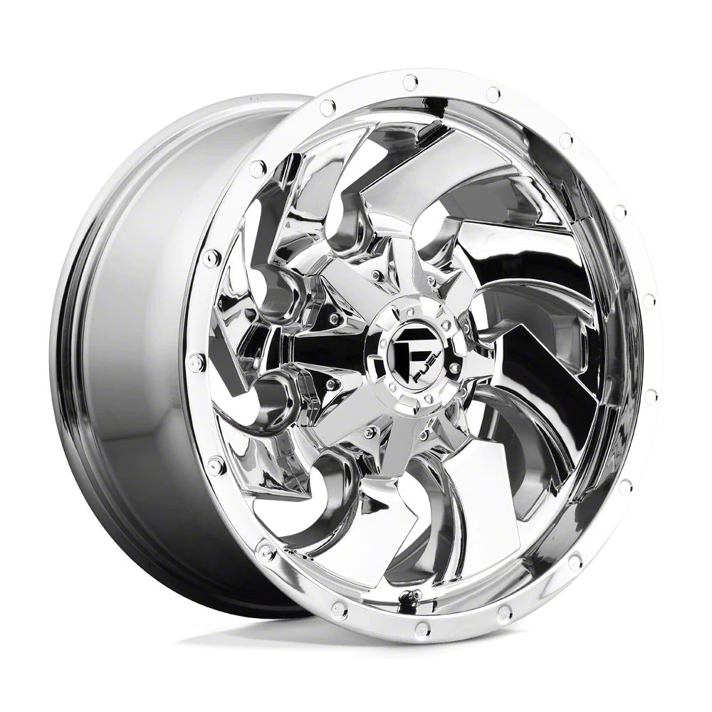 Fuel Wheels Bronco Cleaver Chrome 6-Lug Wheel; 22x12; -44mm Offset ...