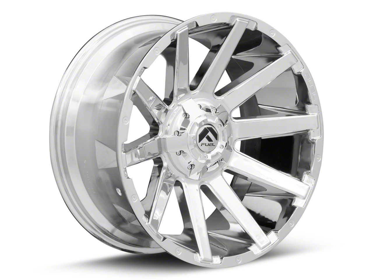 Fuel Wheels Titan XD Contra Chrome 6-Lug Wheel; 20x9; 19mm Offset ...