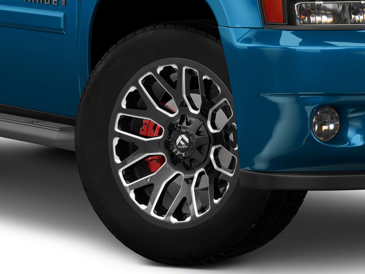 Fuel Wheels Tacoma Warrior Gloss Black Milled 6-Lug Wheel; 20x9; 20mm ...