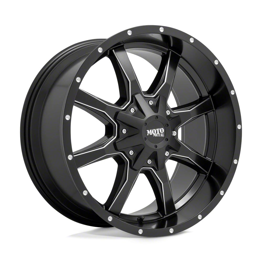 Fuel Wheels Frontier Strike Blackout 6-Lug Wheel; 22x12; -44mm Offset ...