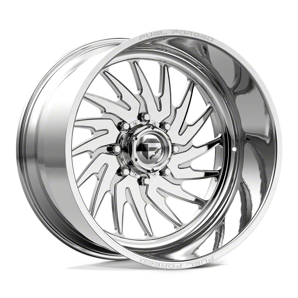 Fuel Wheels Tundra Shank Polished 6-Lug Wheel; 20x10; -25mm Offset ...