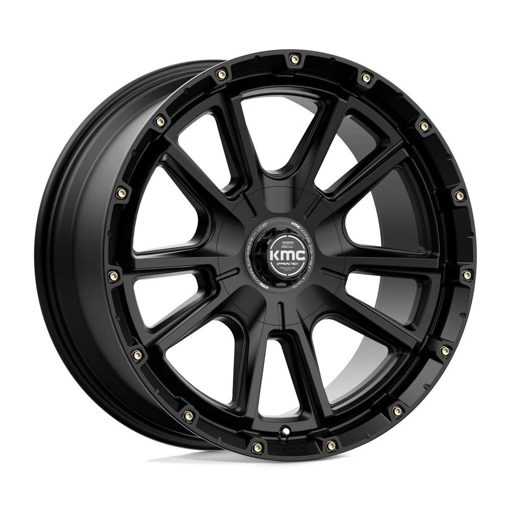 KMC Titan Sync Satin Black 6-Lug Wheel; 20x9; 18mm Offset KM10029067718 ...