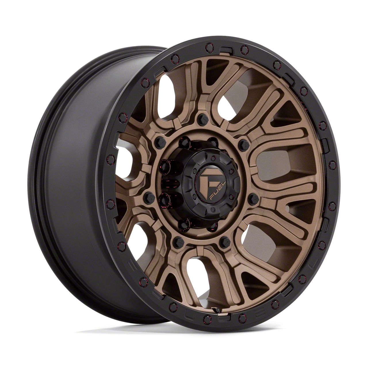 KMC Tacoma MC 5 Satin Black Black with Milled Spokes 6-Lug Wheel; 26x9 ...