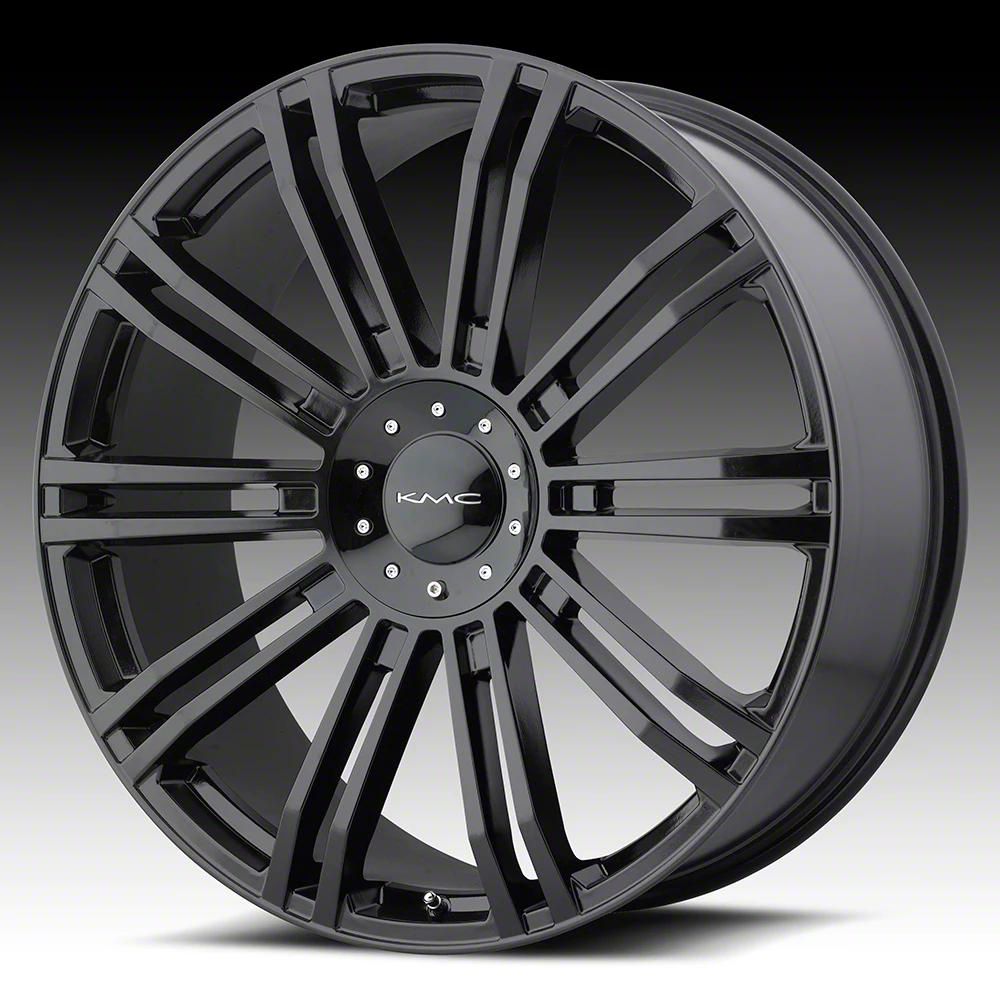 Niche Tundra Carina Gloss Black 6-Lug Wheel; 24x10; 30mm Offset ...