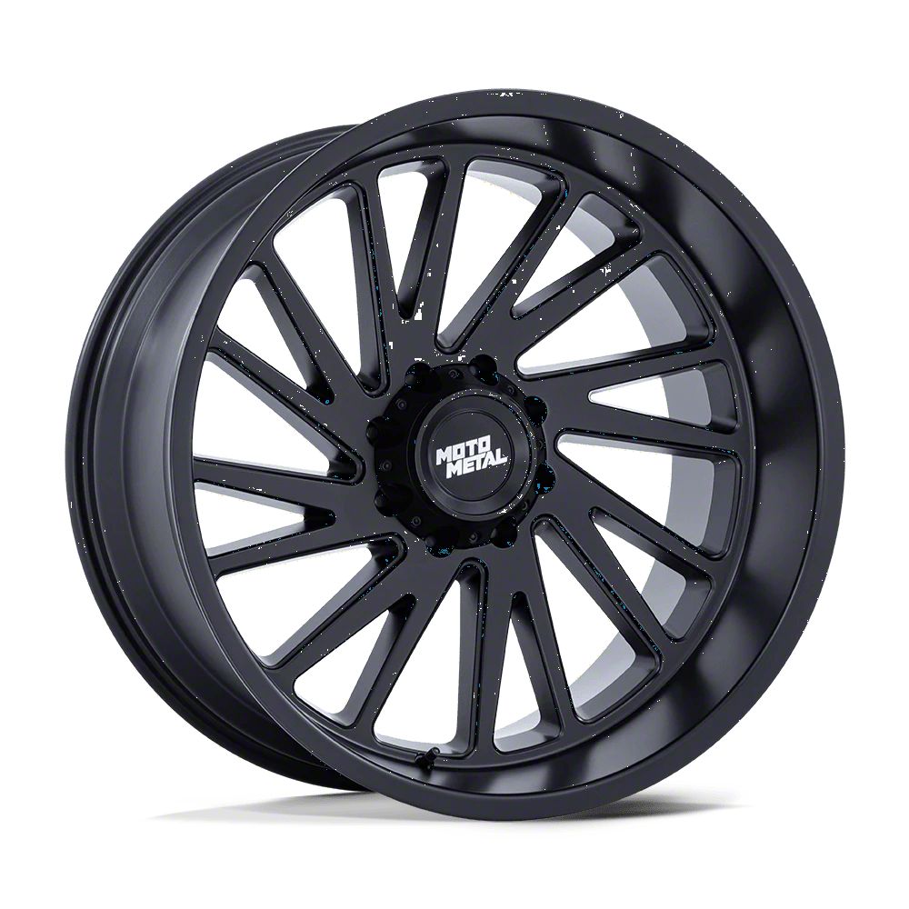 Moto Metal Bronco Combat Matte Black 6-Lug Wheel; 24x12; -44mm Offset ...