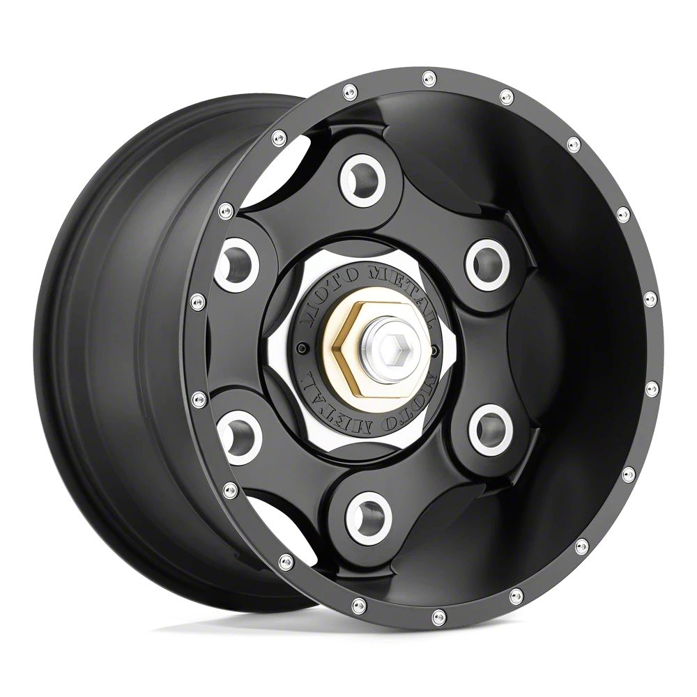 Moto Metal Titan Link Satin Black 6-Lug Wheel; 20x9; 18mm Offset ...