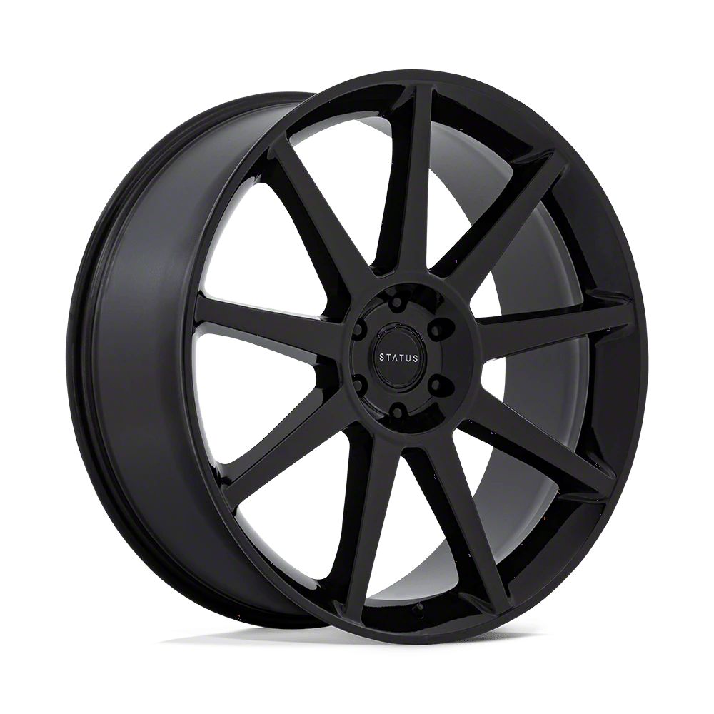Status Toyota 4-Runner Mammoth Gloss Black 6-Lug Wheel; 24x10; 30mm ...