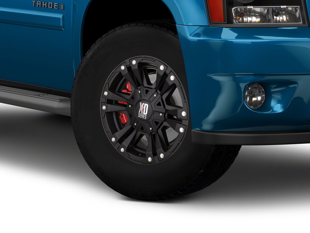 XD Tacoma Monster II Matte Black 6-Lug Wheel; 18x10; -24mm Offset ...