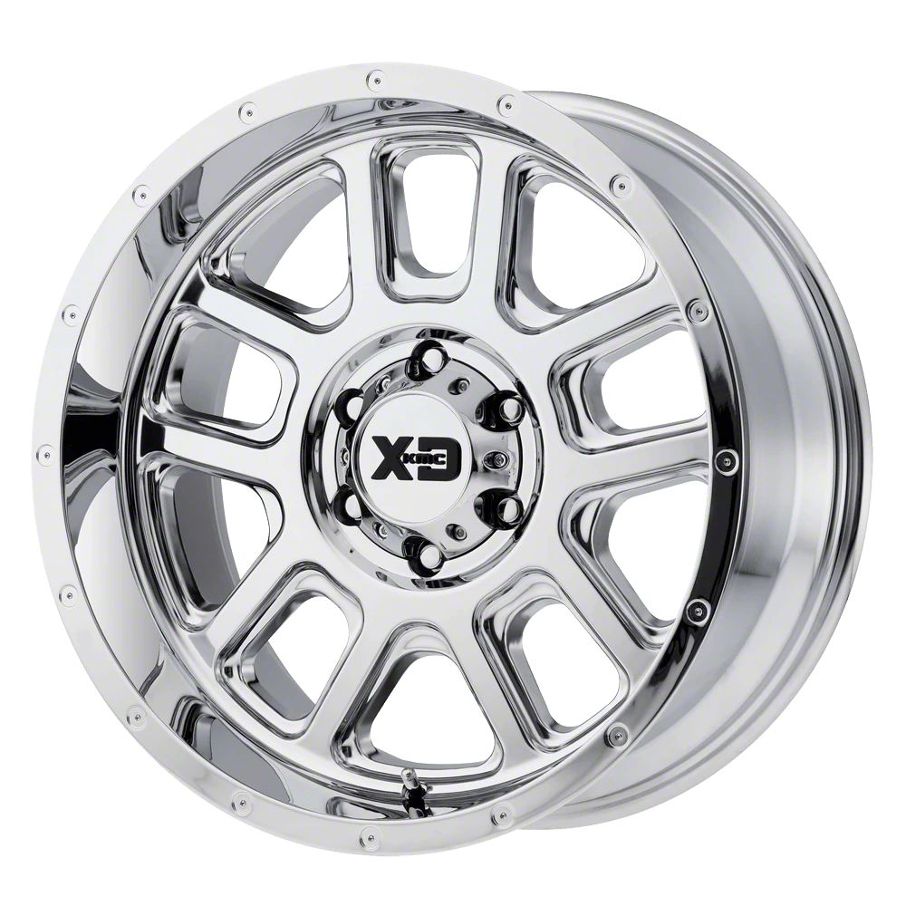 XD Toyota 4-Runner Delta Chrome 6-Lug Wheel; 20x9; -12mm Offset ...