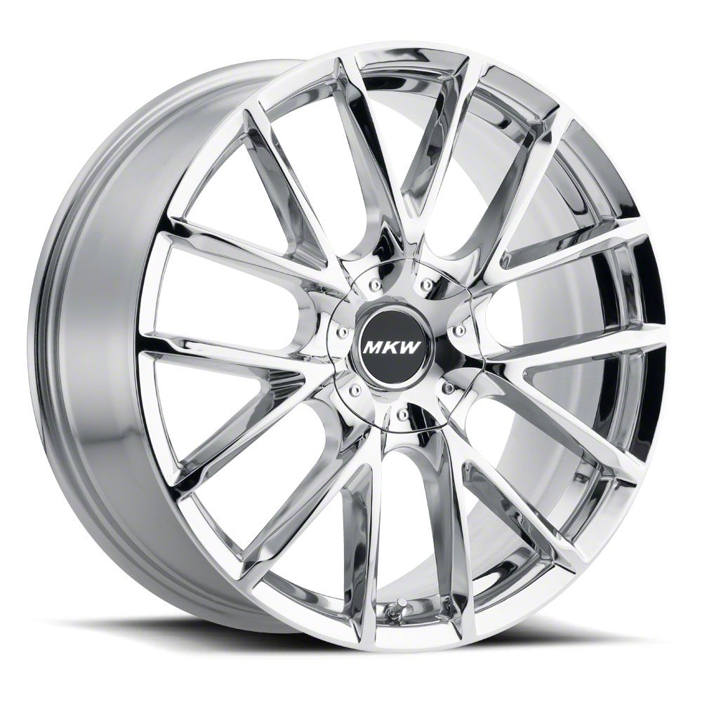 MKW Tacoma M123 Chrome 6-Lug Wheel; 22x9; 18mm Offset M123-2290655018C ...
