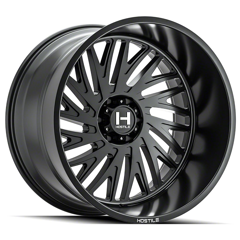 Hostile Bronco Syclone Asphalt 6-Lug Wheel; 24x12; -44mm Offset H131 ...