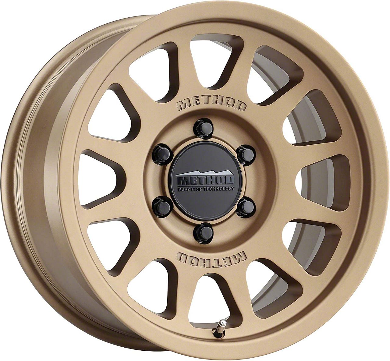 Method Race Wheels Tacoma MR703 Bead Grip Bronze 6-Lug Wheel; 17x8.5 ...