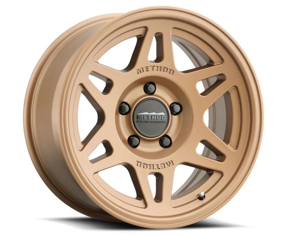 Method Race Wheels Tacoma MR706 Bead Grip Bronze 6-Lug Wheel; 17x8.5 ...