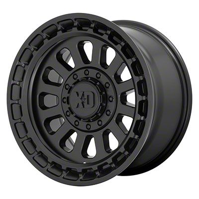 XD Bronco Omega Satin Black 6-Lug Wheel; 17x9; 18mm Offset ...