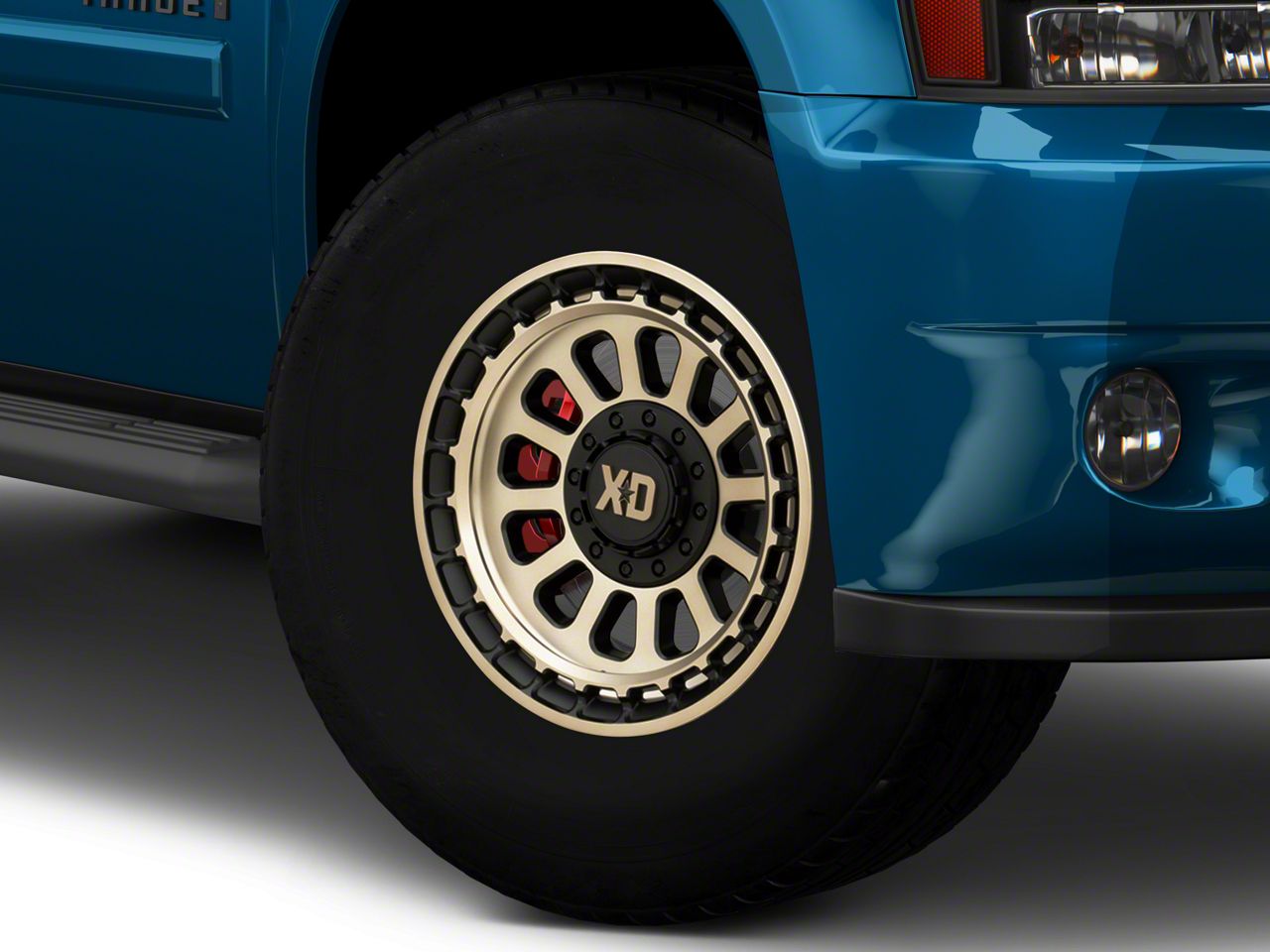 XD Tacoma Omega Satin Black with Bronze Tint 6-Lug Wheel; 17x9; 18mm ...